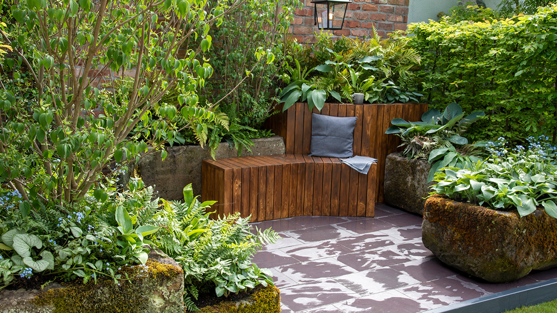 Jardines en contenedores y espacios pequeños vistos en Chelsea Flower ...